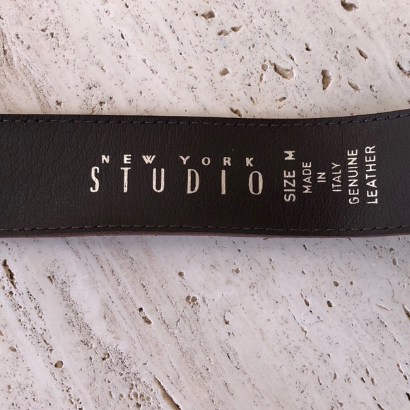 New York Studio | Accessories | New York Studio Leather Belt Made In ...